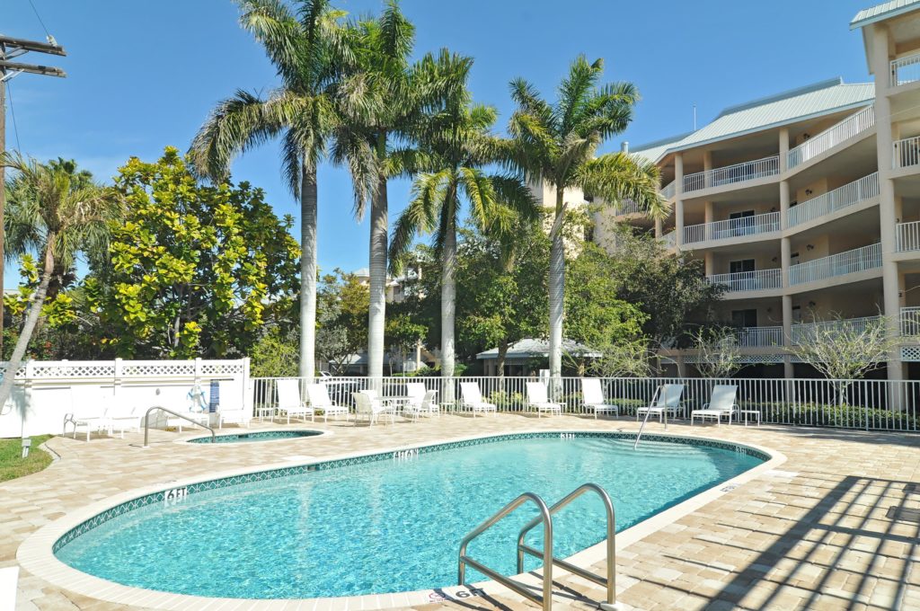 Dolphin Bay in Siesta Key Pool - Sarasota Real Estate