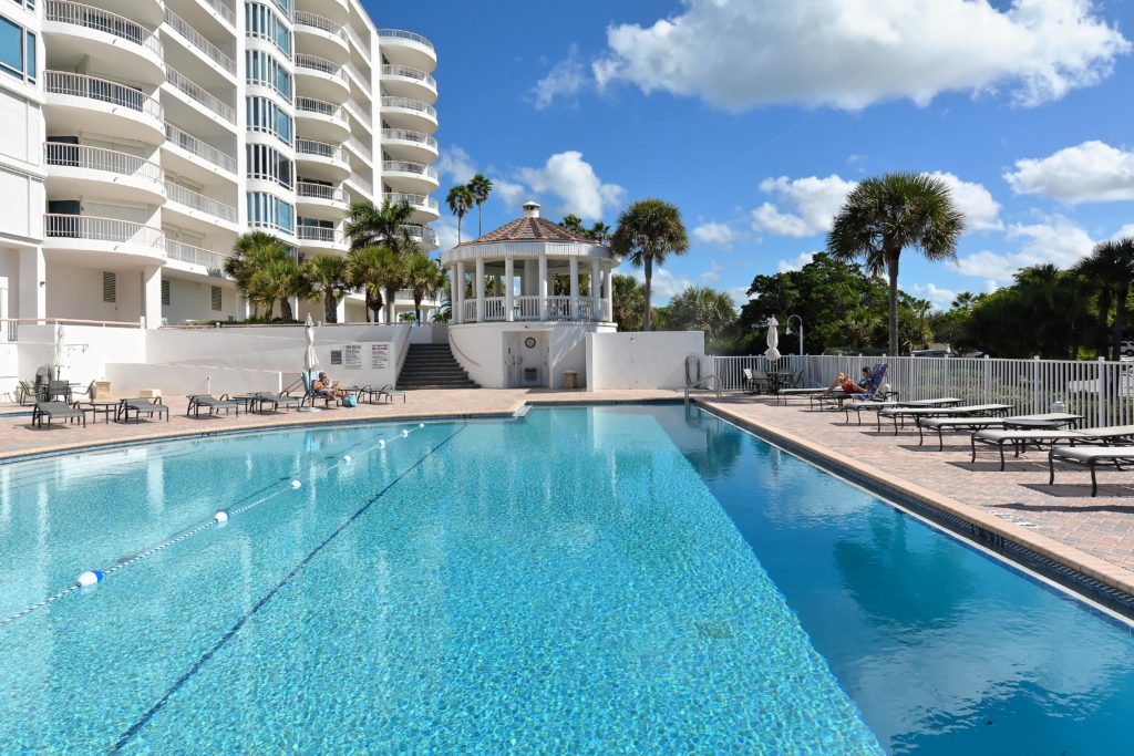 Pierre in Longboat Key Pool - Sarasota Real Estate