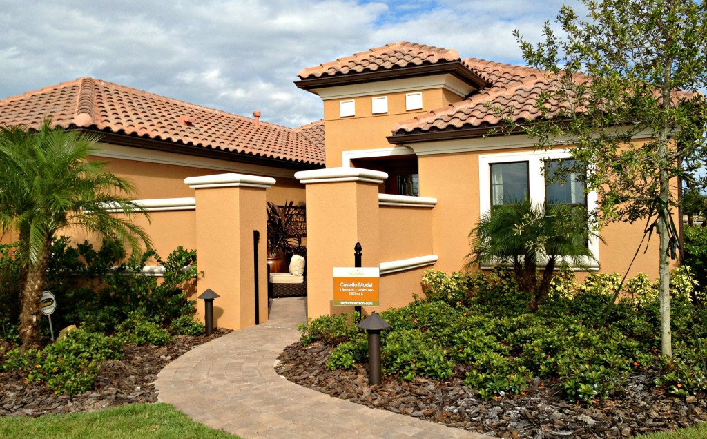 Esplanade at Lakewood Ranch - Taylor Morrison Castello Model Front ...