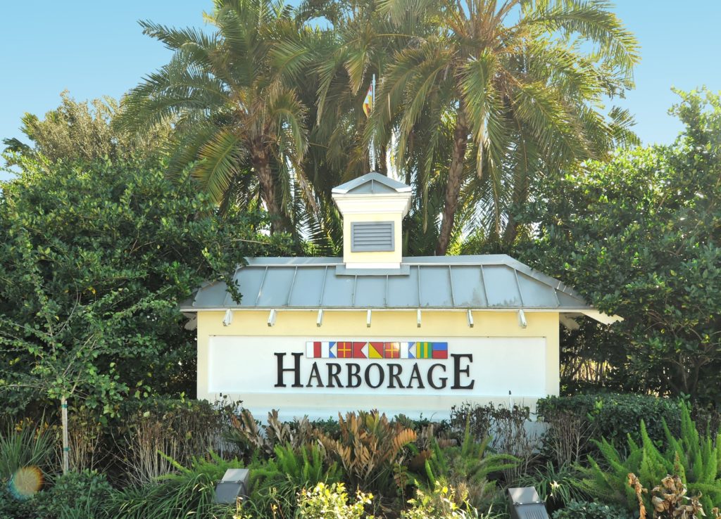 Harborage at Braden River in Bradenton Entrance Sign - Sarasota Real Estate
